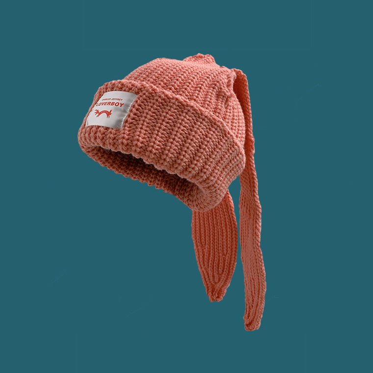 Stray Kids Chunky Knit Bunny Beanie | IDOL LOOKBOOK