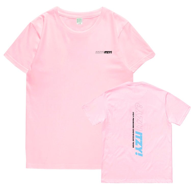 ITZY Premier Showcase Tour Concert T-Shirt | IDOL LOOKBOOK