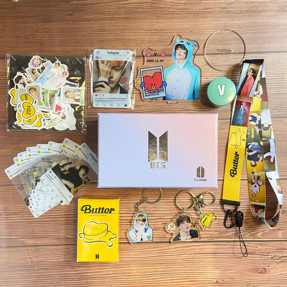BTS Butter Army Box | IDOL LOOKBOOK