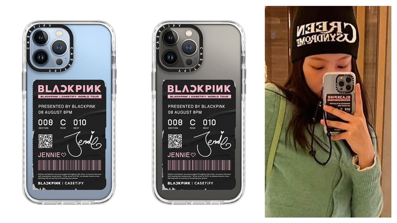 Blackpink Concert Ticket Member Phone Case | IDOL LOOKBOOK
