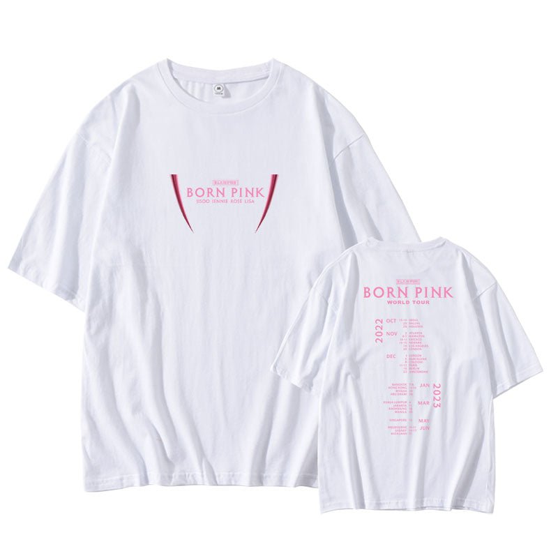 Blackpink Born Pink Concert Tour T-Shirt | IDOL LOOKBOOK