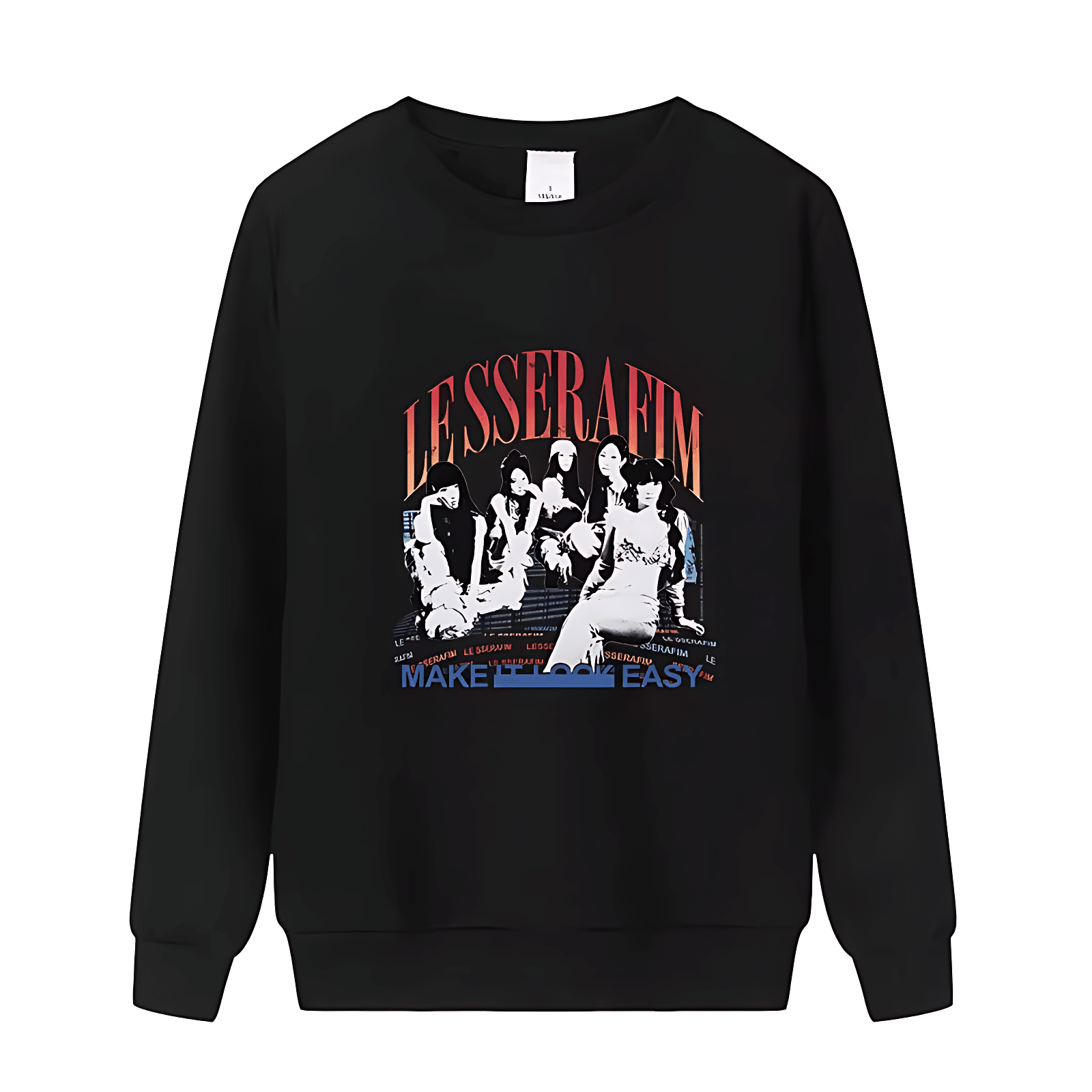 Le Sserafim Make It Look Easy Crewneck | IDOL LOOKBOOK