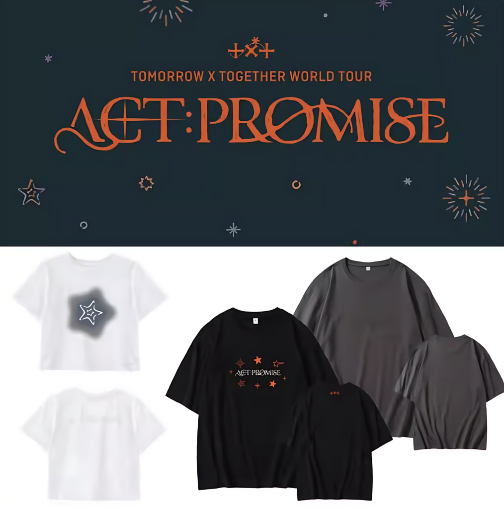 TXT 2024 Act Promise Cropped T-Shirt | IDOL LOOKBOOK