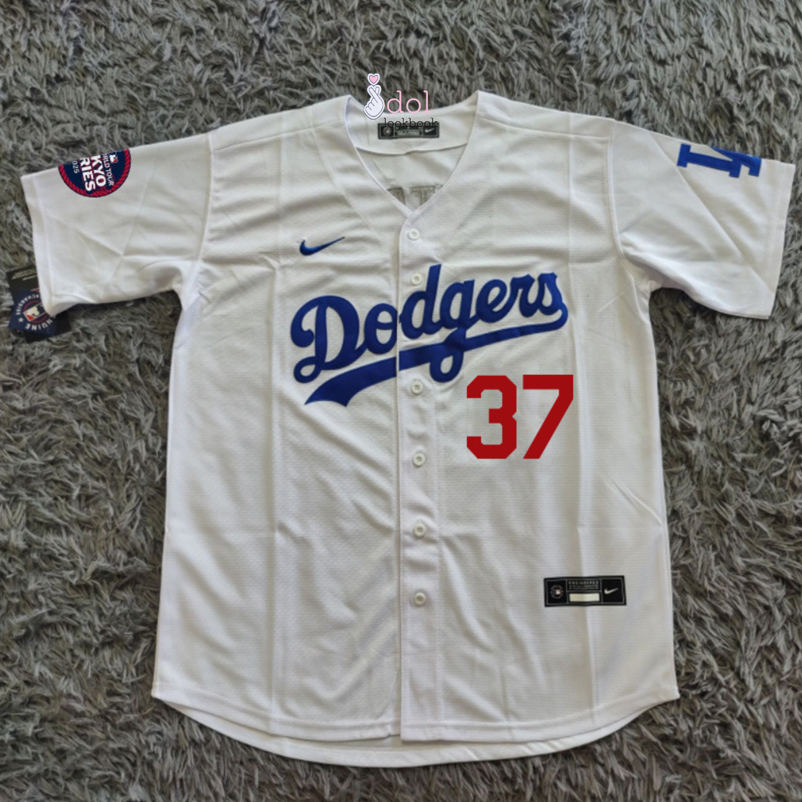 Twice LA Baseball Jersey | IDOL LOOKBOOK